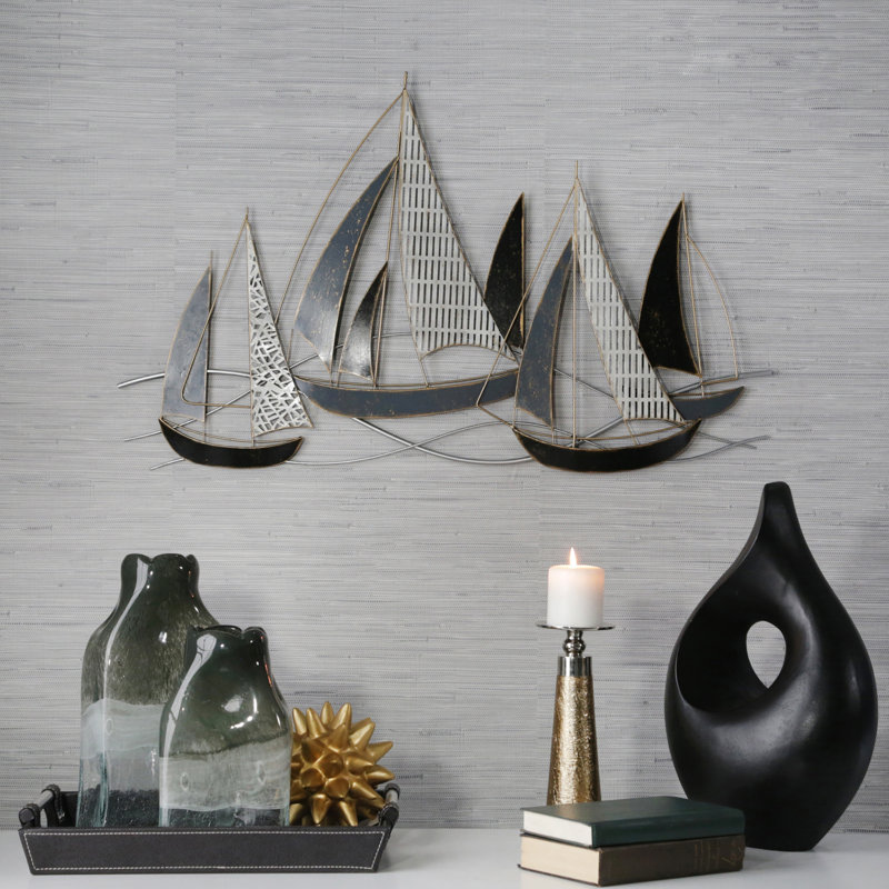 Rosecliff Heights Boat Wall Wall D cor Reviews Wayfair